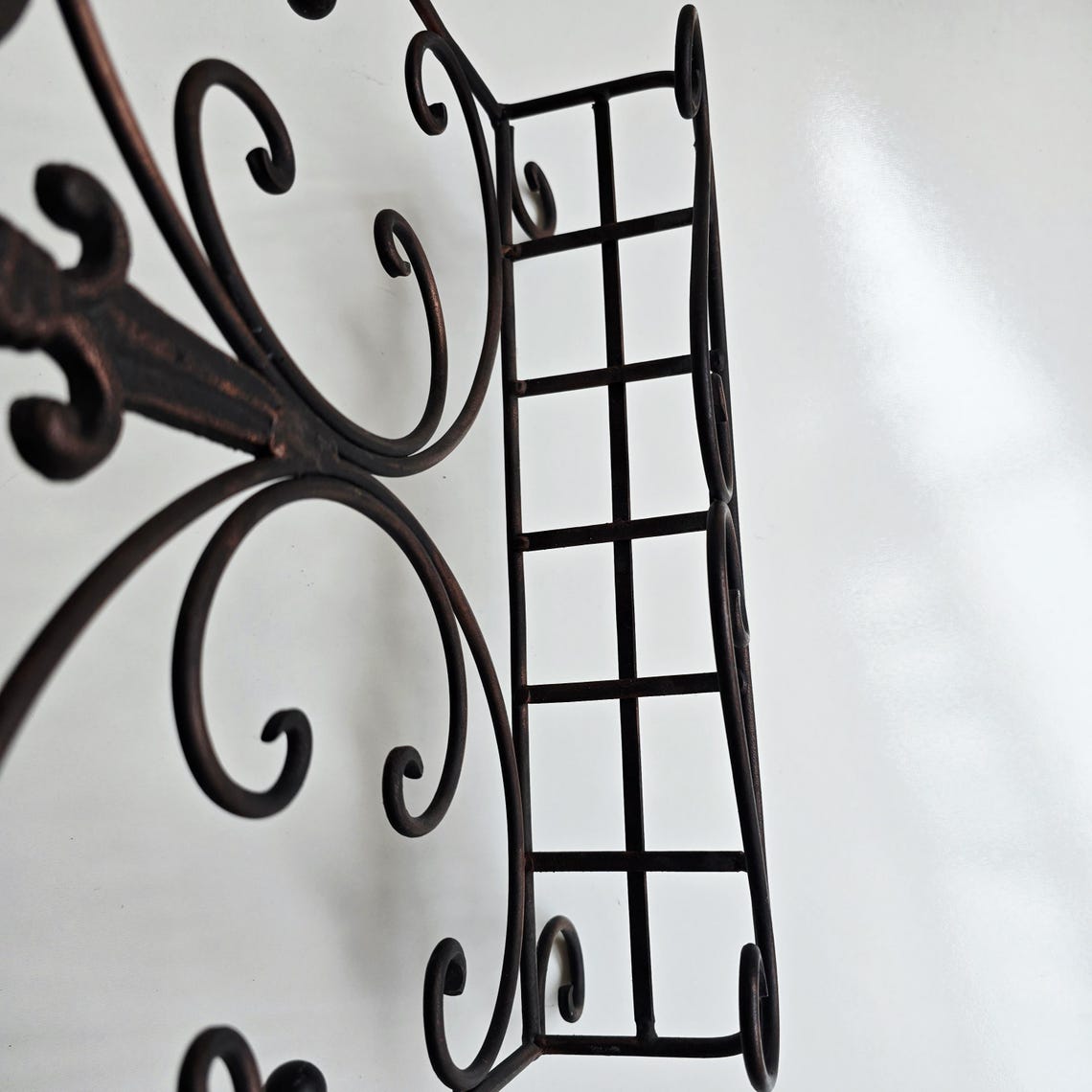 Vintage Iron Book Stand: Collapsible Cookbook or Tablet Holder - Etsy