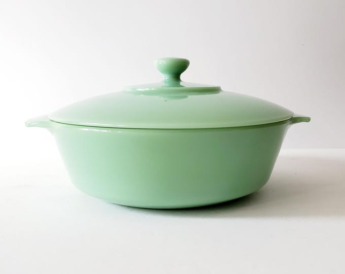 2 Quart Fire King Jade Ite 2000 Covered Casserole Anchor Hocking - Etsy