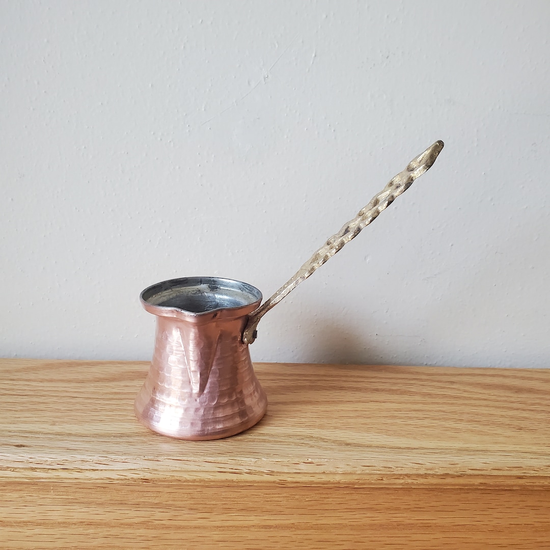 Vintage Copper Turkish Coffee Pot, Copper Coffee Cezve - Etsy