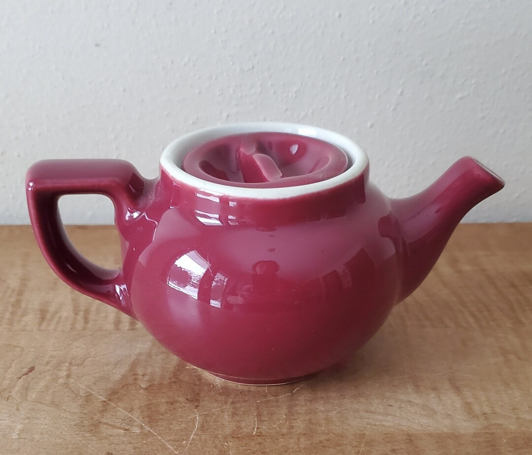 Vintage Hall Ceramic Teapot, Hall Mini Teapot, Hall Single Serve ...