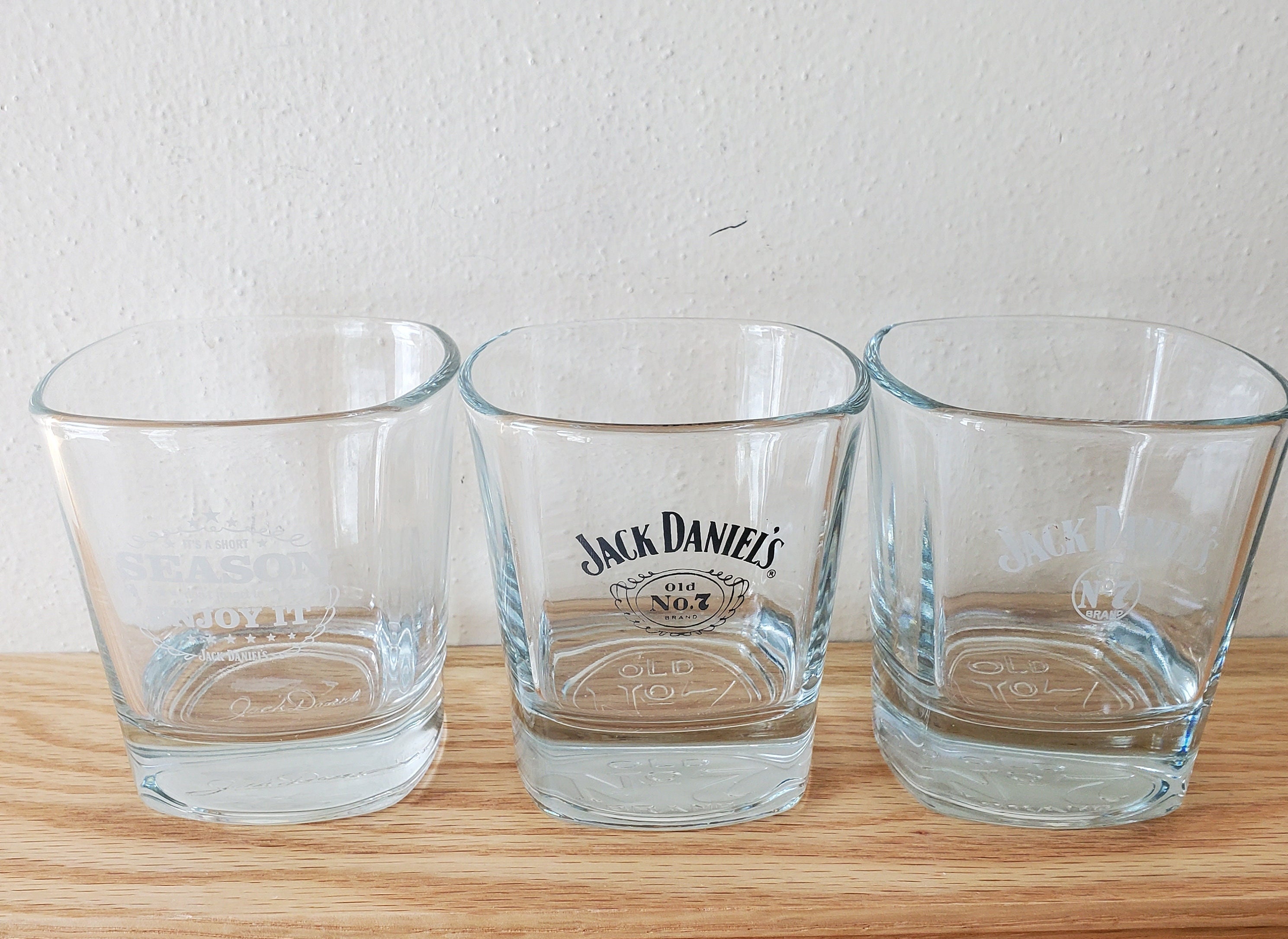 Vintage Jack Daniel's Whiskey Glasses - Etsy