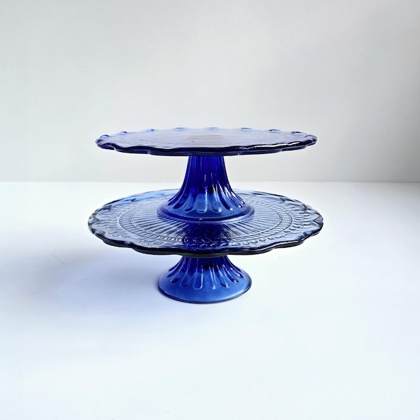 Blue Cake Stand - Etsy