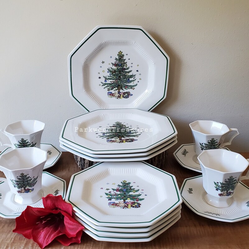 Nikko Christmas Dinnerware - Etsy