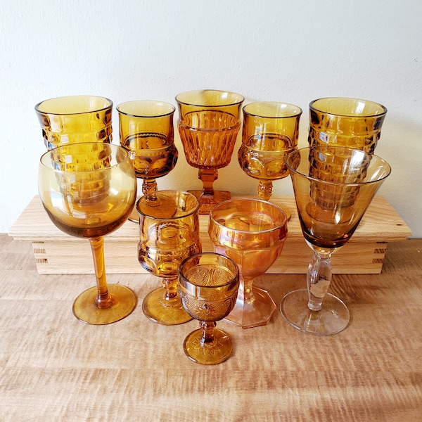 Vintage Goblets - Etsy