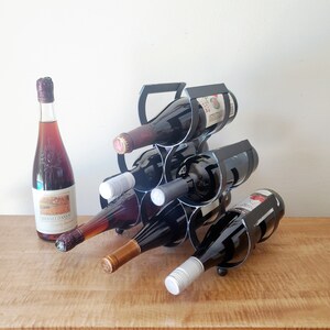 Wine Rack Vintage 6 Wine Bottle Rack - Etsy
