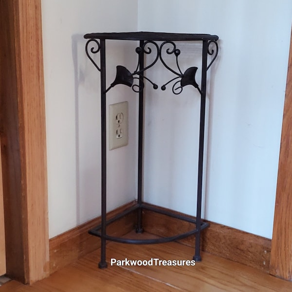 Metal Plant Stand With Tile - Etsy