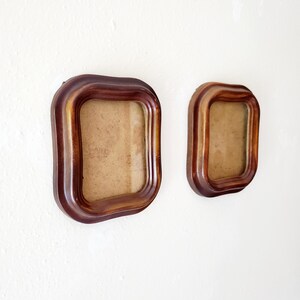 2 Wallet Frames Vintage Cameo Frames Wall Hanging With Glass - Etsy
