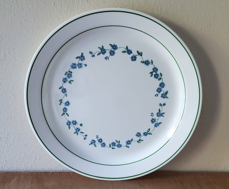Vintage Corelle Forget Me Not Dinnerware 21 Piece Set for 4 - Etsy