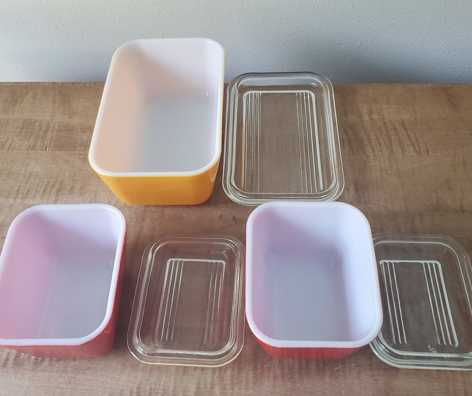 Vintage Pyrex Friendship Cinderella Mixing Bowls and Complete - Etsy