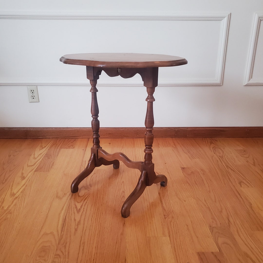 Antique American Folding Violin Table, Vintage Wooden Side Tables - Etsy
