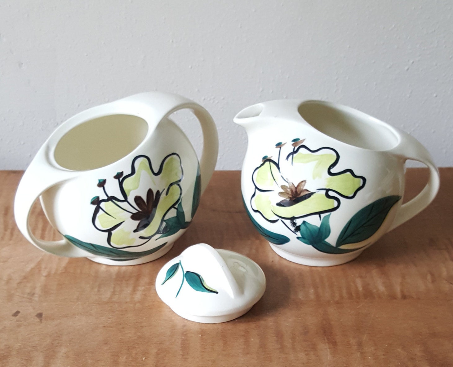 Vintage Blue Ridge Southern Pottery Evening Flower Dinnerware - Etsy