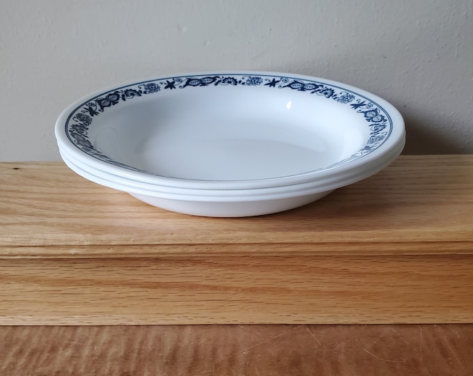 Vintage Corelle Old Town Dinnerware Pasta Bowls Set of 3 - Etsy