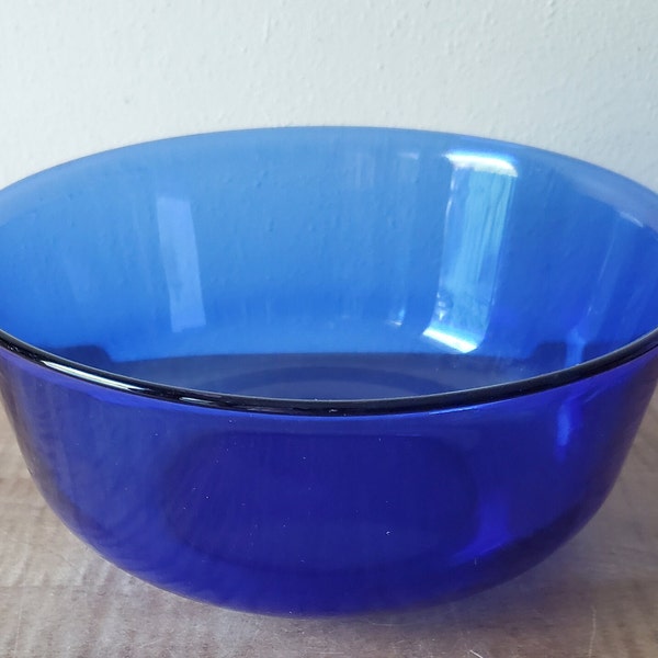 Blue Glass Bowl - Etsy