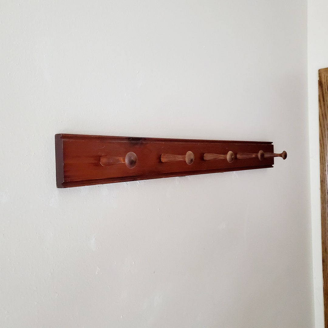 30 Vintage Peg Rack for Wall Mount - Etsy