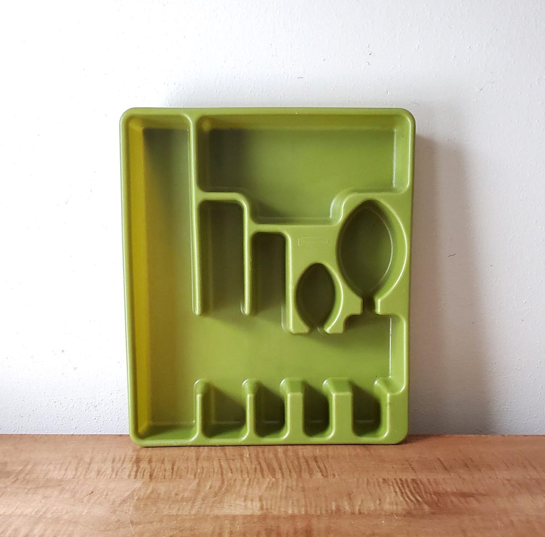 Vintage Rubbermaid Flatware /silverware /utensil Tray /details in ...