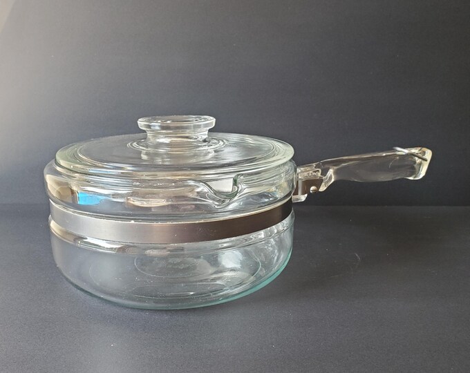 Vintage Pyrex Flameware Saucepan #6213 - Etsy