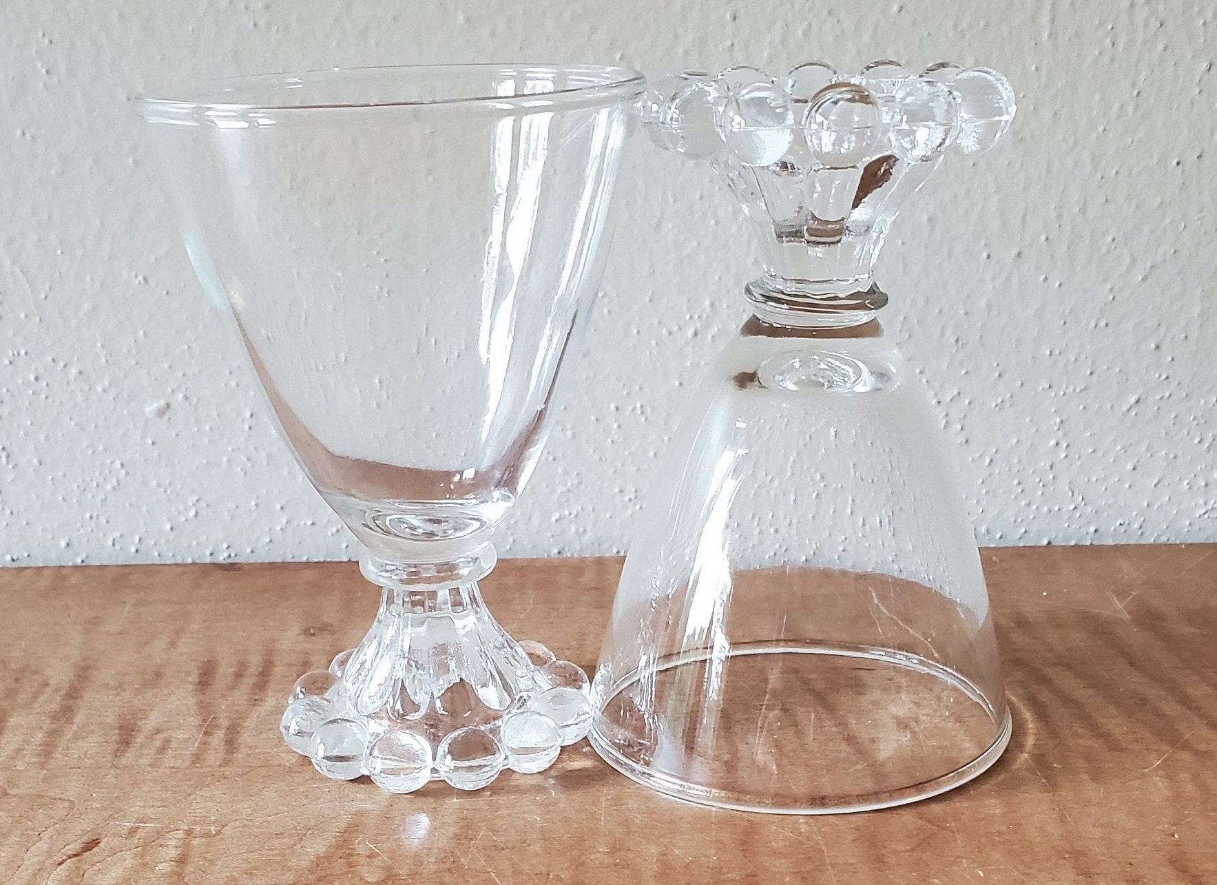 Vintage Boopie Glassware Liquor Set of 8 | Etsy