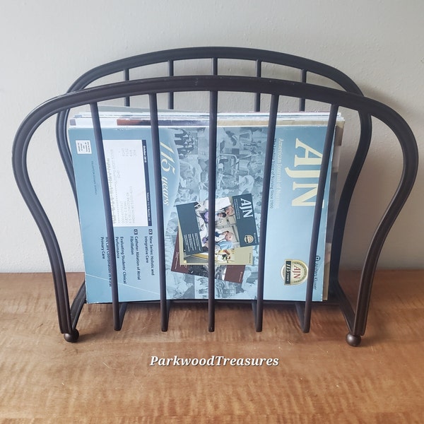 Wire Magazine Rack - Etsy