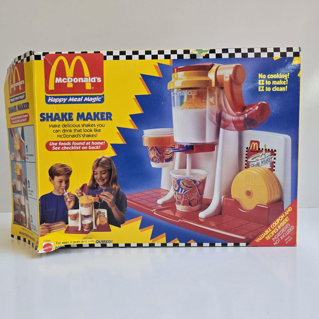 Mcdonald's Shake Maker by Mattel /please Read Item Description Prior to ...