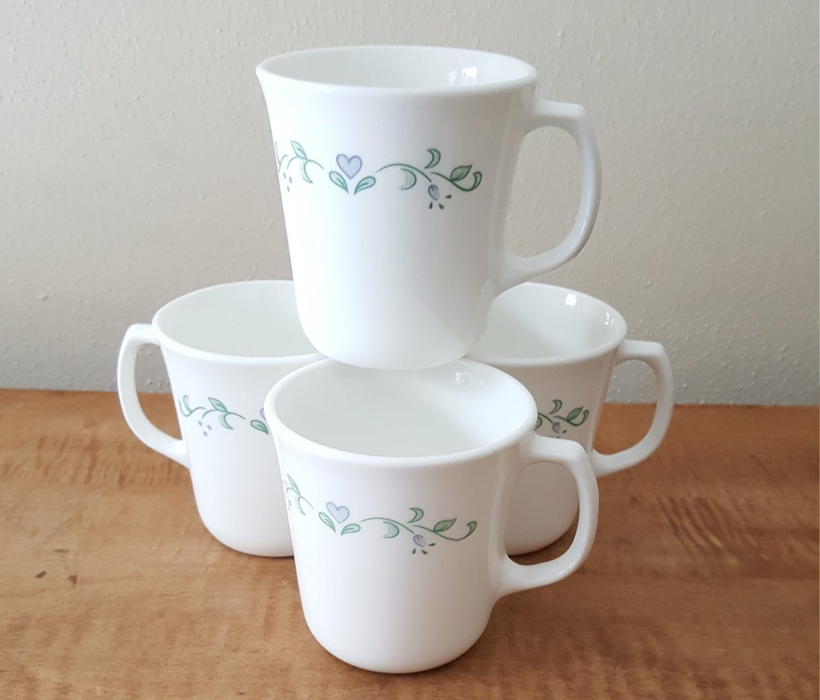 Vintage Corelle Country Cottage Dinnerware: 18 Piece Set for 4 Guests ...