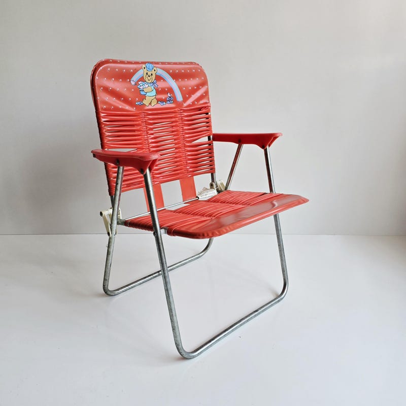 Vintage Camp Chair - Etsy
