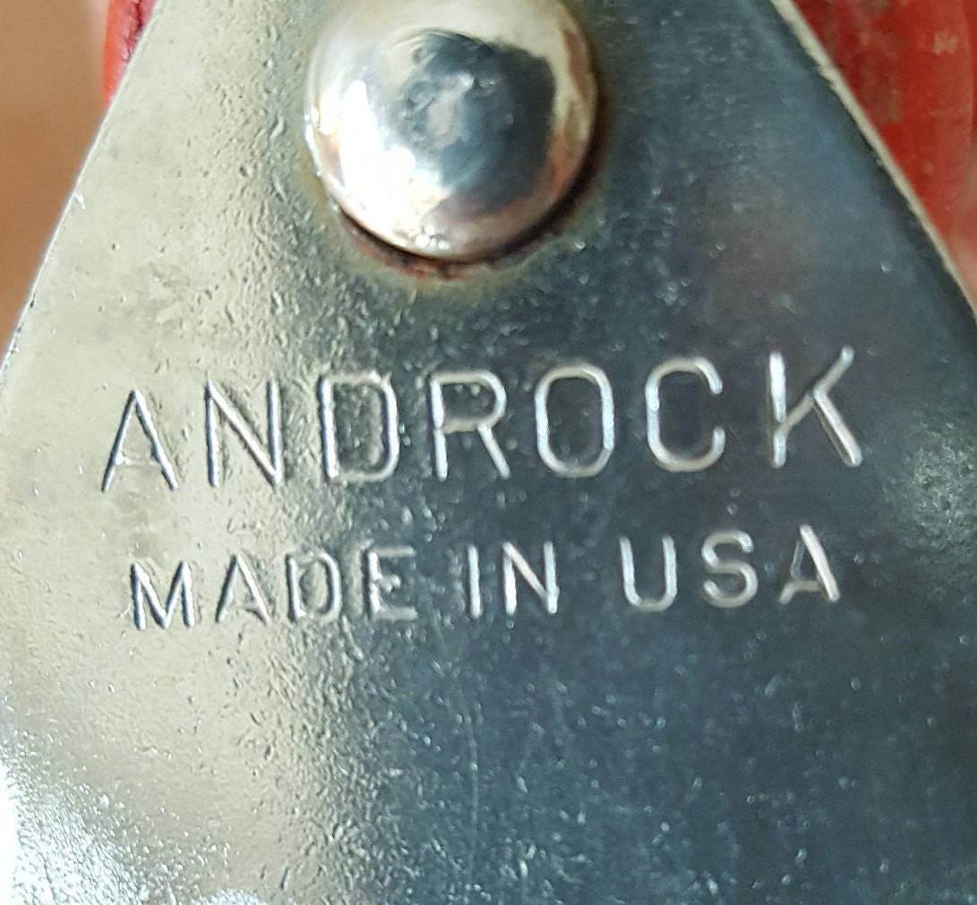 Vintage Red Handle Pastry Cutter Androck Pie Dough Cutter | Etsy