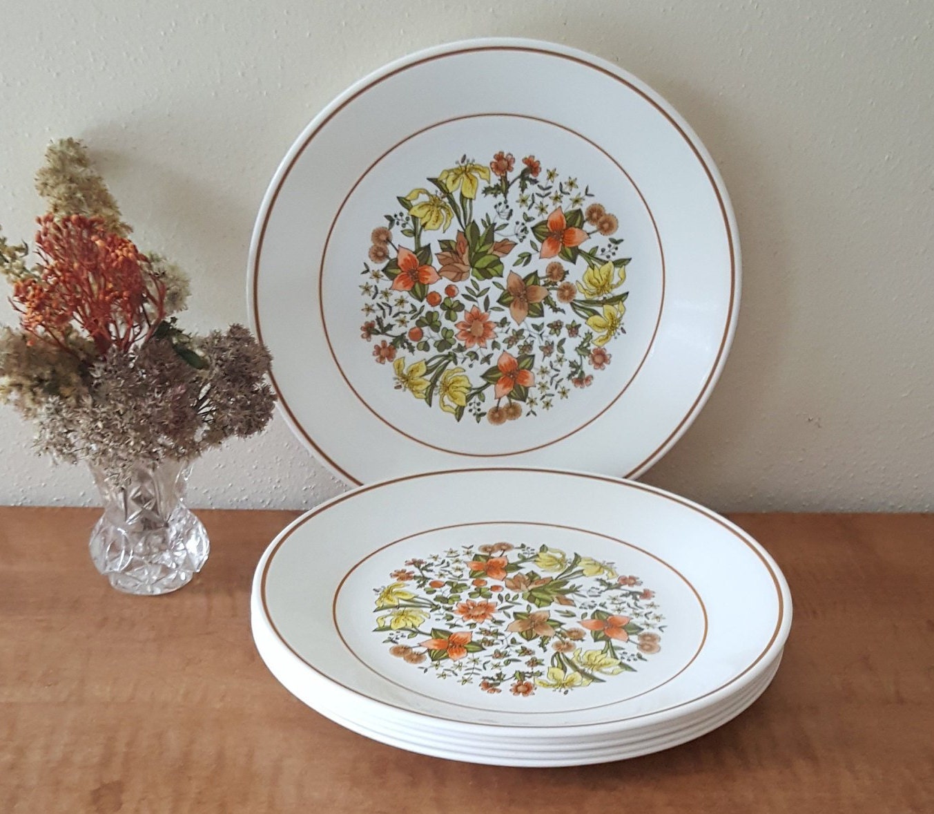 Kitchen & Dining Home & Living Corelle Indian Summer Dinner Plate 10 ...
