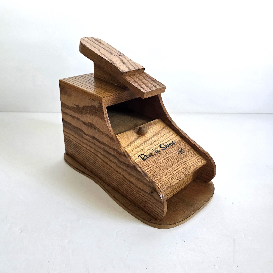 Vintage Shoe Shine Kit Box /details in Description - Etsy