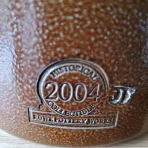 Vintage Rowe Pottery Works Historical Collection 7 Canister - Etsy
