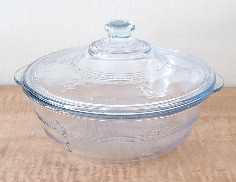 Vintage Blue Fire King Sapphire Blue Philbe Casserole Dish - Etsy