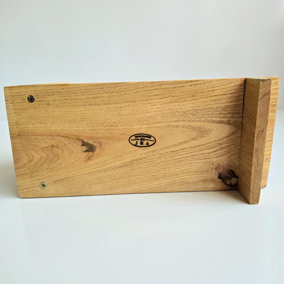 Handcrafted Slanted Wood Book Rack Shelf /details in Description - Etsy