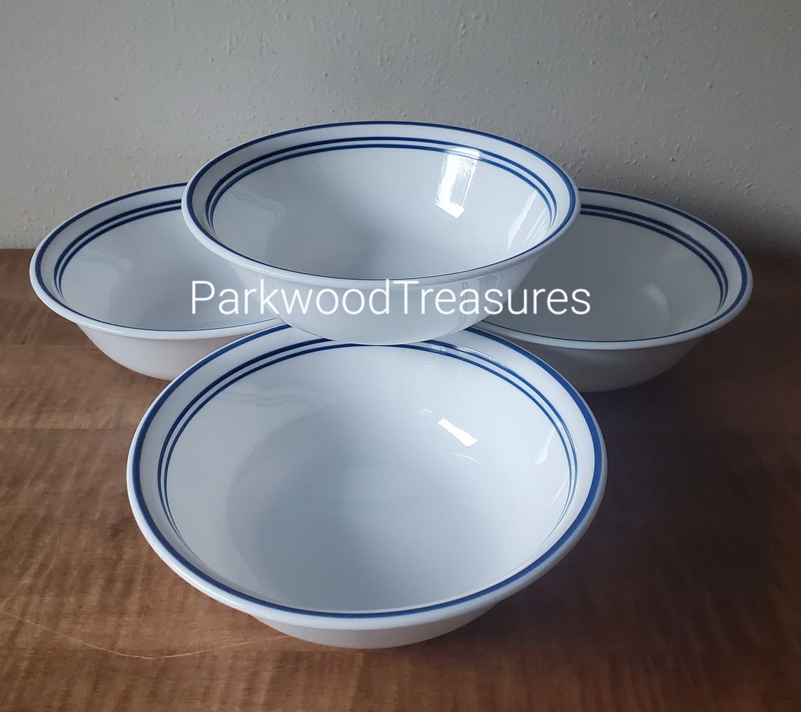 Vintage Corelle Classic Cafe Original Blue - Etsy