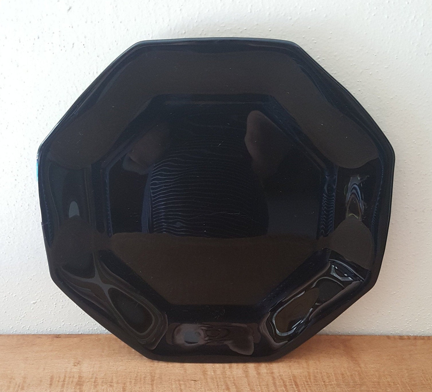 Vintage Arcoroc Octime Black Dinnerware 21 Piece Set for 4 - Etsy