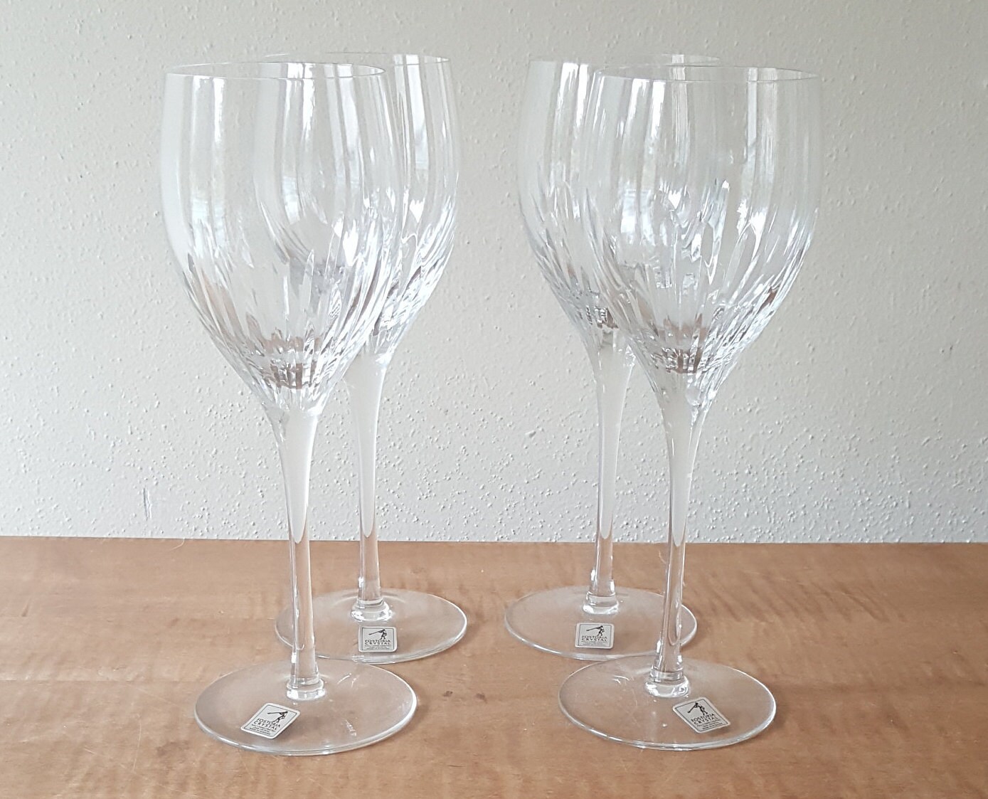 Vintage Fostoria Crystal Stemware Hand Blown Romanian Crystal | Etsy