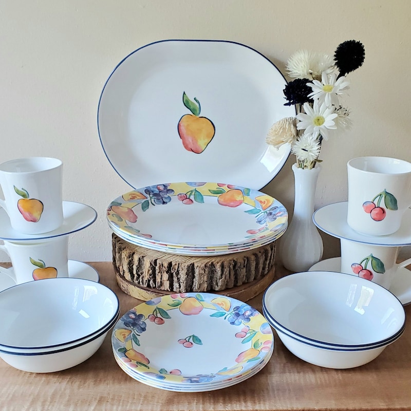 Corelle Fruit Pattern - Etsy
