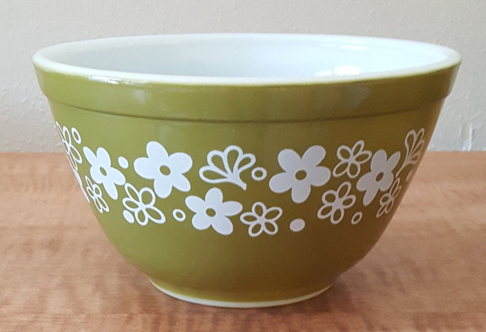 Vintage Pyrex Mixing Bowls, Spring Blossom Mixing Bowl, Set of 4 Pyrex ...