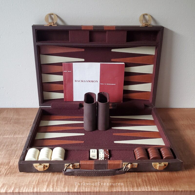 Vintage Backgammon - Etsy
