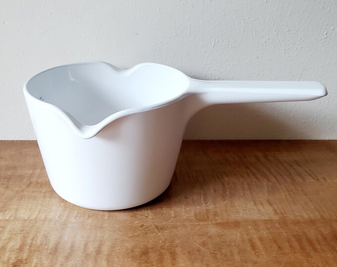 Vintage Corning Ware All White Sauce Pan 1 Quart Sauce Maker M-68-B ...