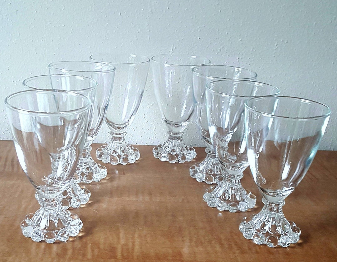 Vintage Boopie Glassware, Boopie Juice Glasses Anchor Hocking Set of 8 ...