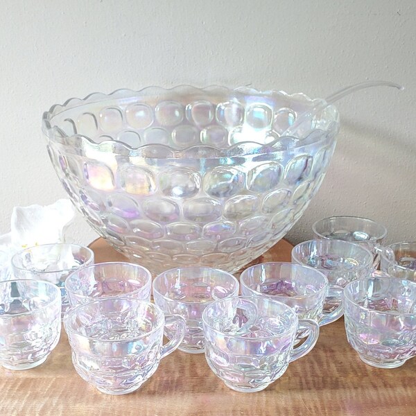 Punch Bowl Set - Etsy