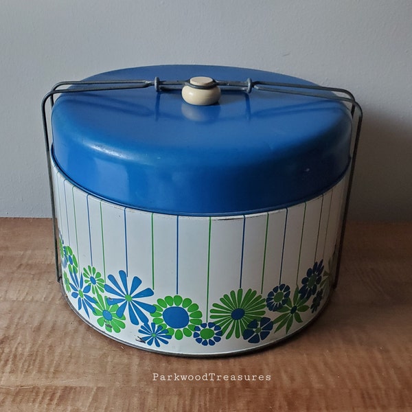 Vintage Cake Tin - Etsy