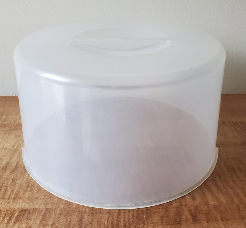 Vintage Tupperware Cake Carrier Keeper Tupperware Cake Plate - Etsy
