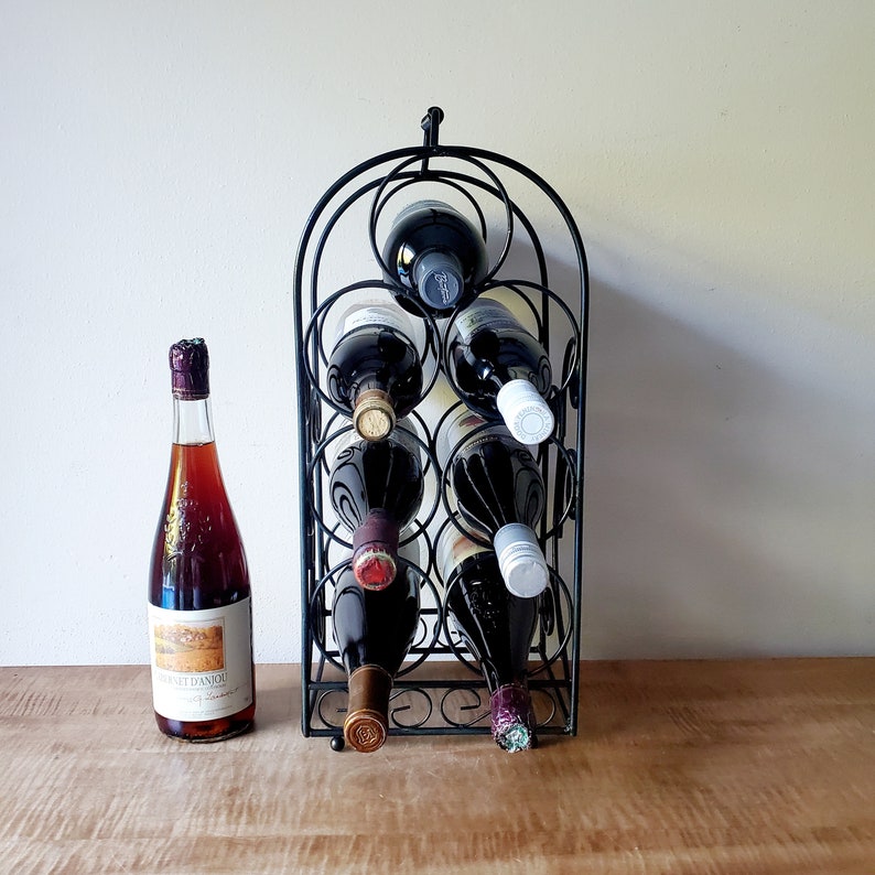 Vintage Wine Rack: Stacked Design - Etsy