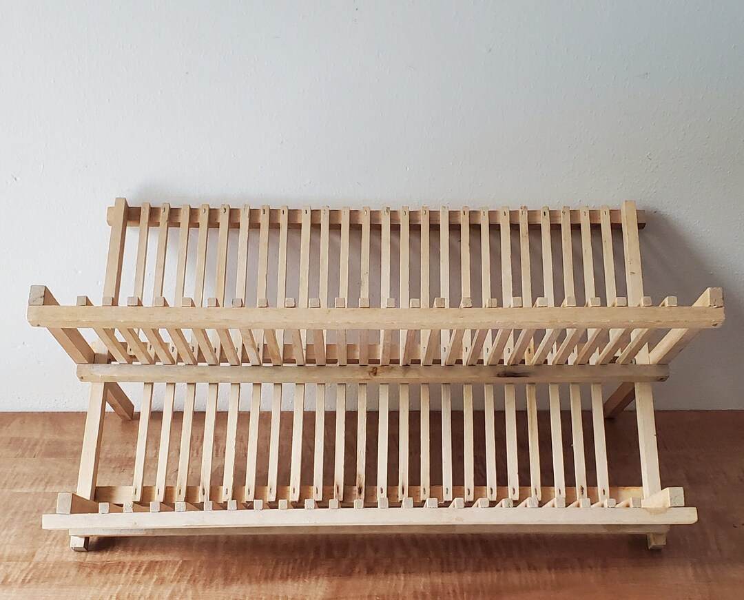 Vintage Dish Rack Drainer Drying Pot Countertop Drying Rack - Etsy