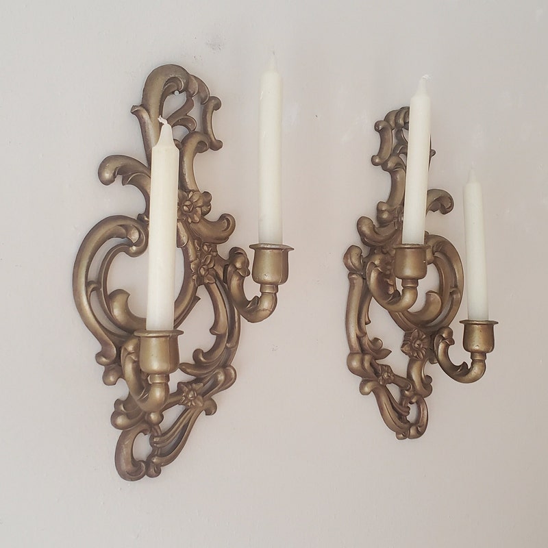 Rococo Sconce - Etsy