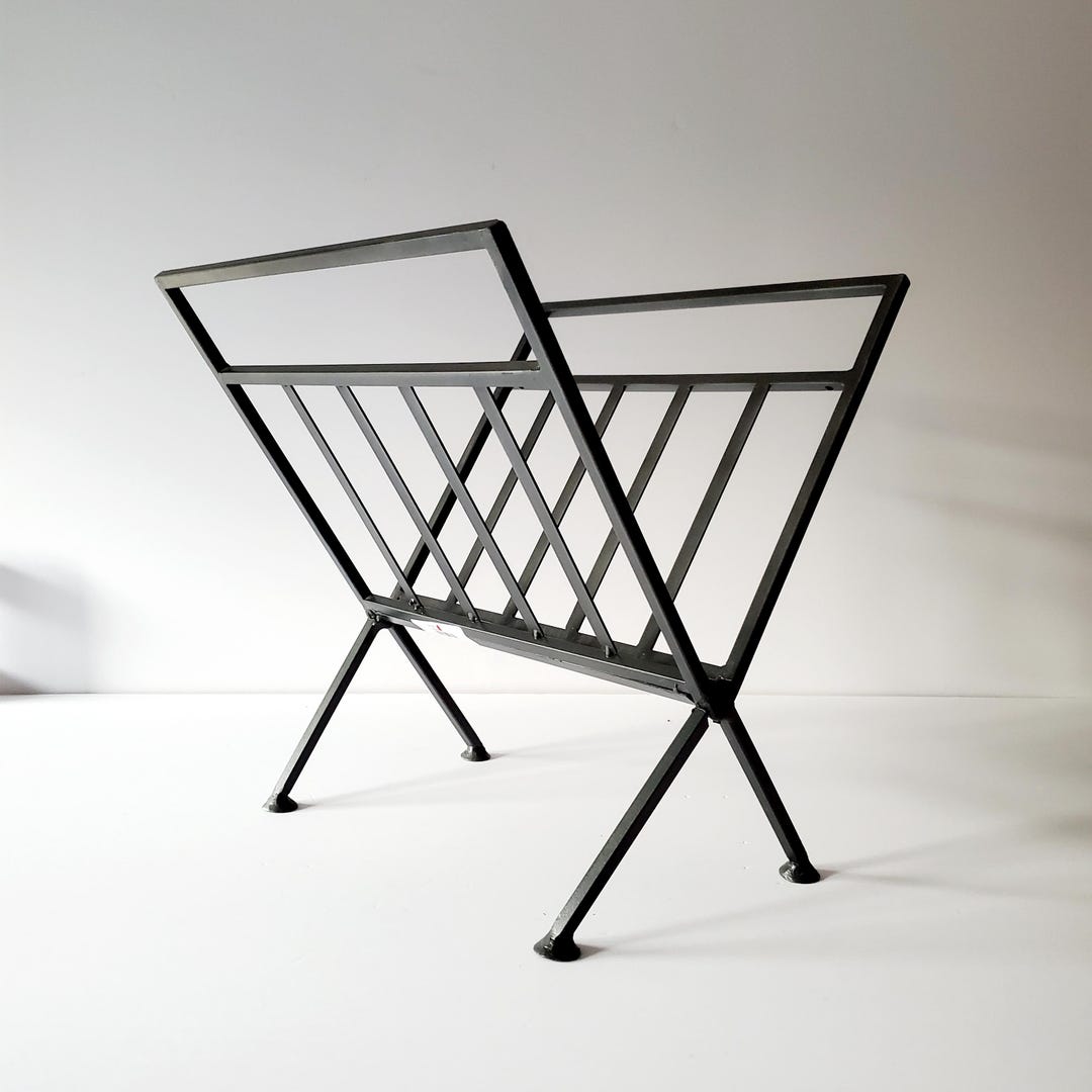 Magazine Rack Vintage Large Folding Magazine Rack - Etsy