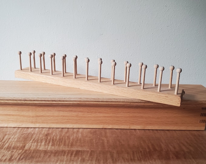 Vintage Wooden Tie Rack Wall Mount Tie and Belt Rack Jewelry Scarf Rack ...