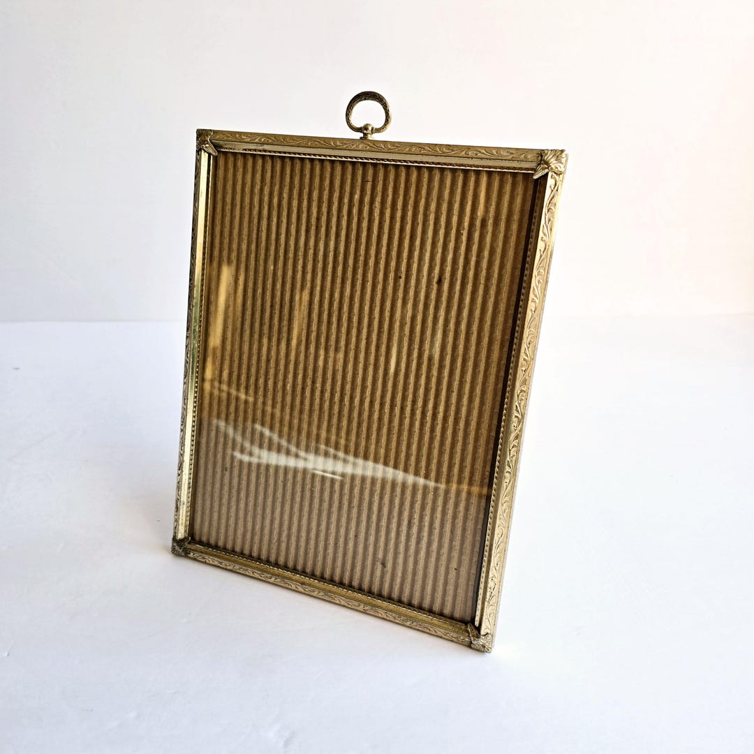 8" X 10" Gold Metal Frame, Vintage Frames, Ornate Portrait 8x10, Antique Frames - Etsy