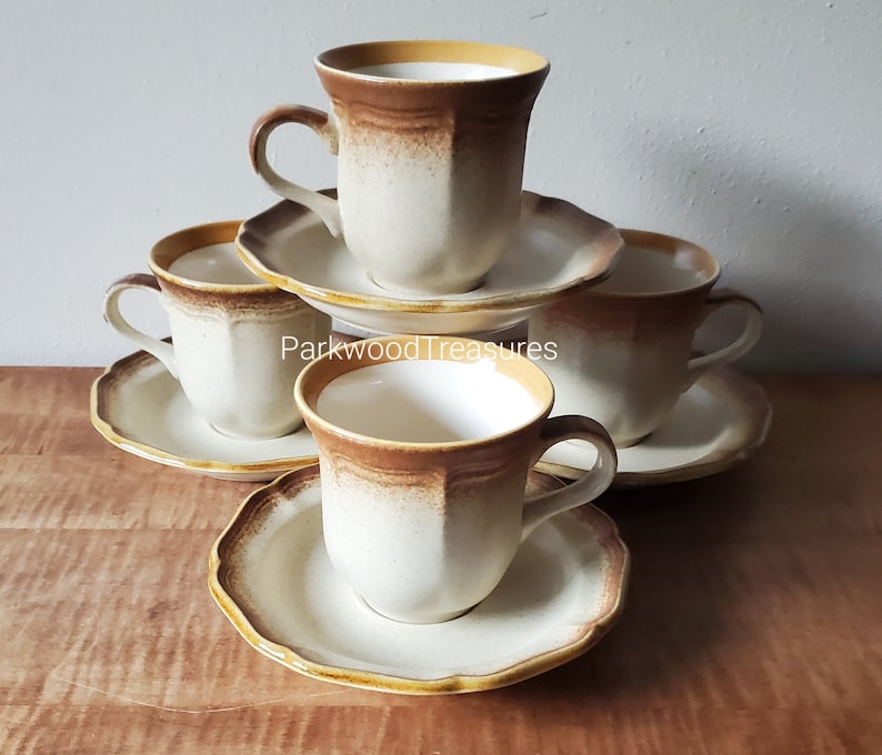 Vintage Whole Wheat Jardiniere Mikasa Dinnerware 23 Piece Set - Etsy