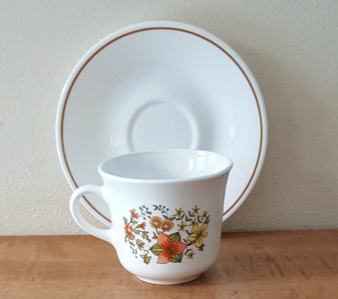 Vintage Corelle Indian Summer Dinnerware 24 Piece Set for 4 | Etsy